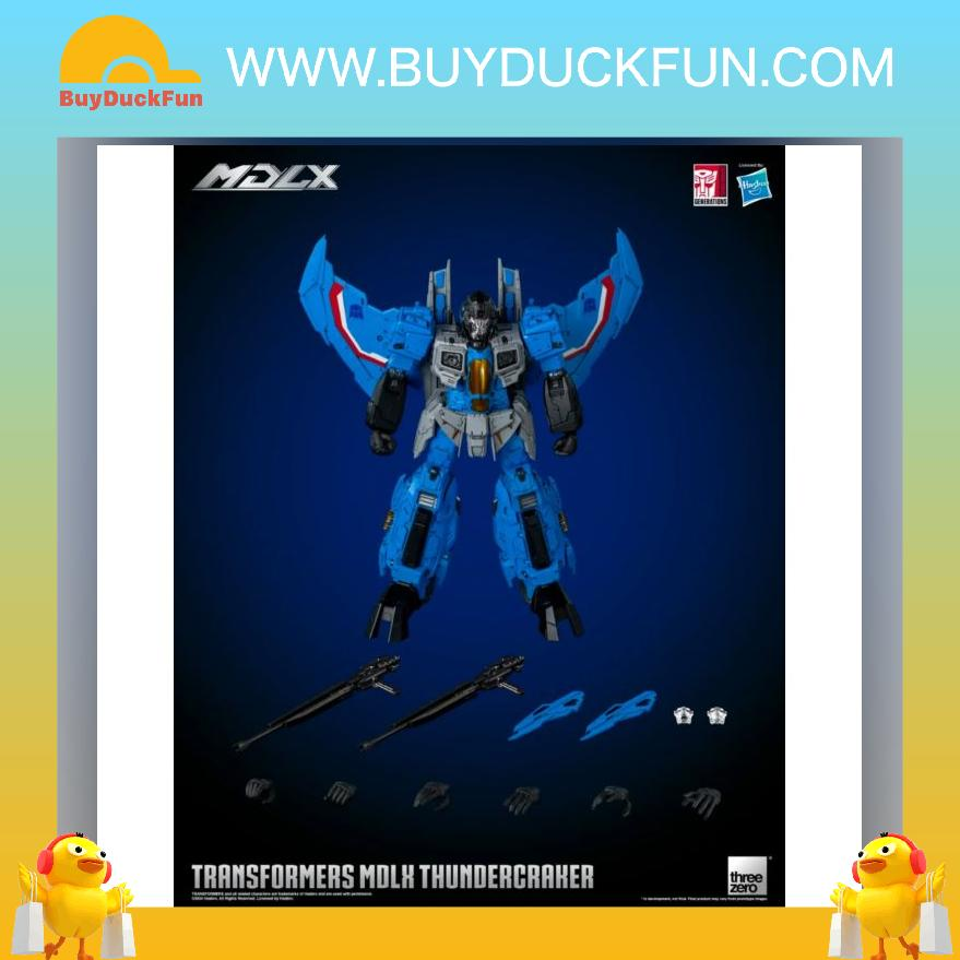 ThreeZero MDLX Transformer Thundercracker 變形金剛 雷公 - BuyDuckFun