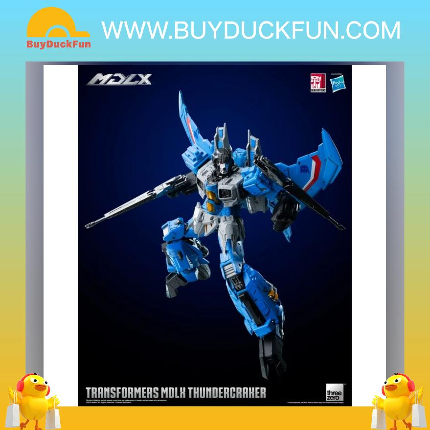 ThreeZero MDLX Transformer Thundercracker 變形金剛 雷公 - BuyDuckFun