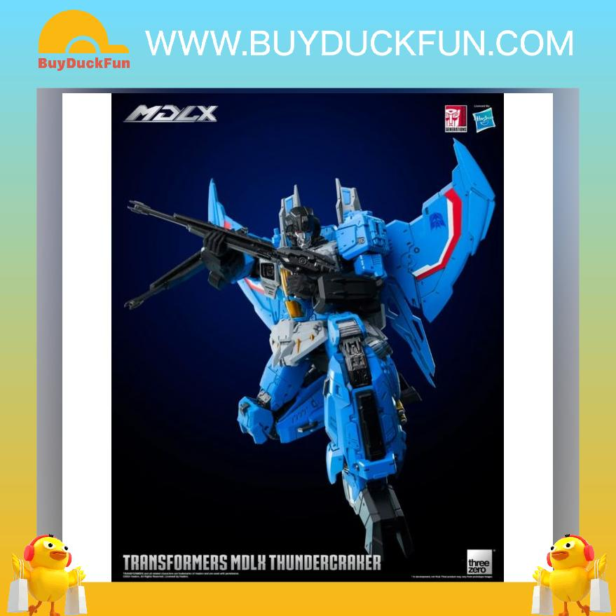 ThreeZero MDLX Transformer Thundercracker 變形金剛 雷公 - BuyDuckFun