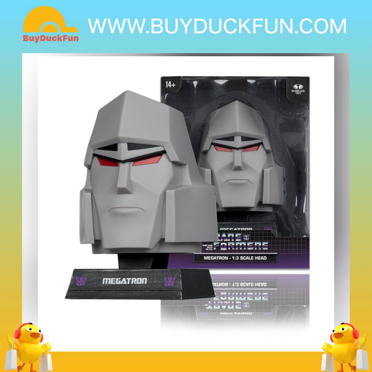 McFarlane TRANSFORMERS 1:3RD SCALE HEAD - MEGATRON HEAD - BuyDuckFun