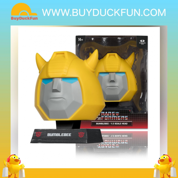 McFarlane TRANSFORMERS 1:3RD SCALE HEAD - BUMBLEBEE HEAD - BuyDuckFun
